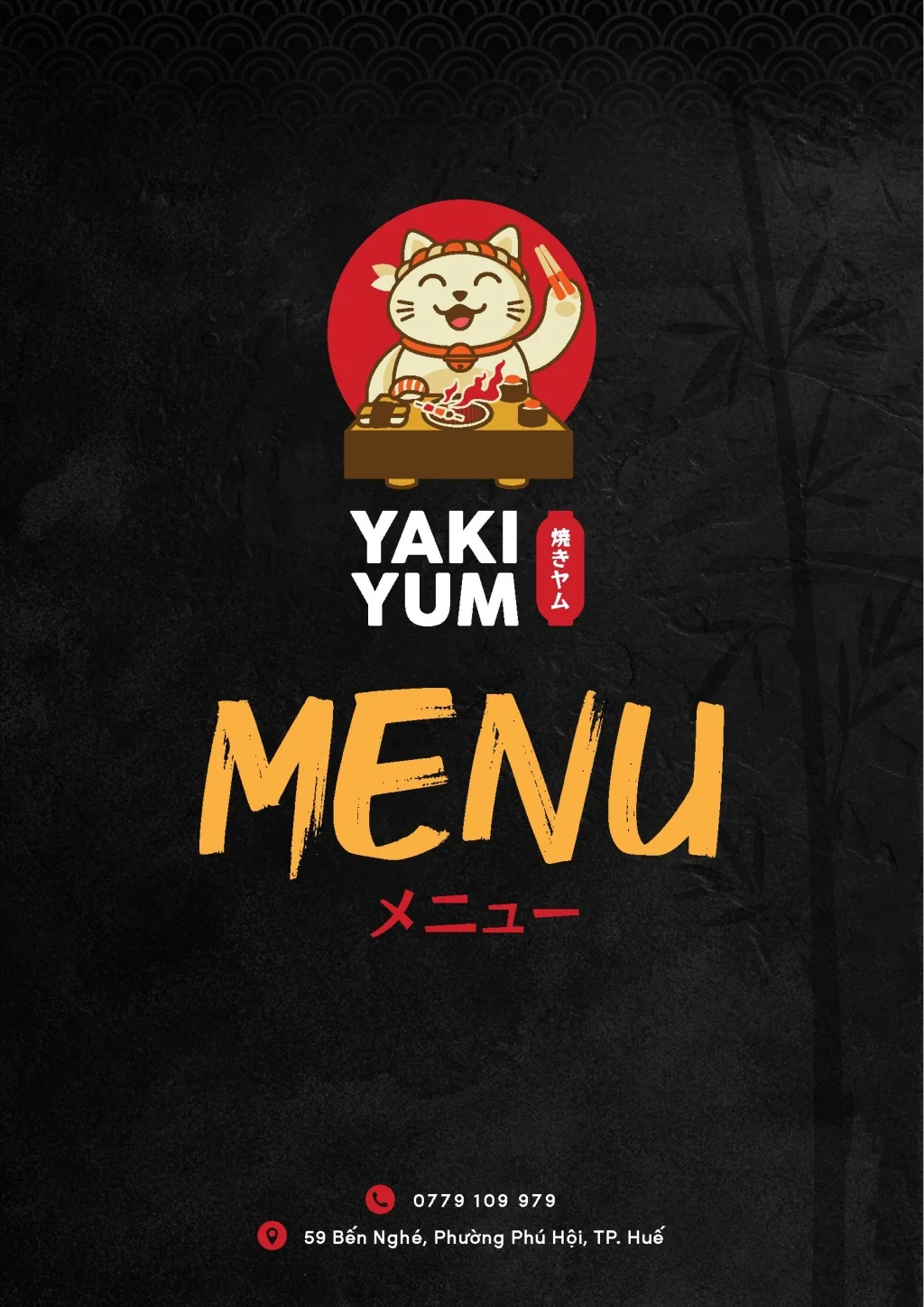 Menu - Yaki Yum